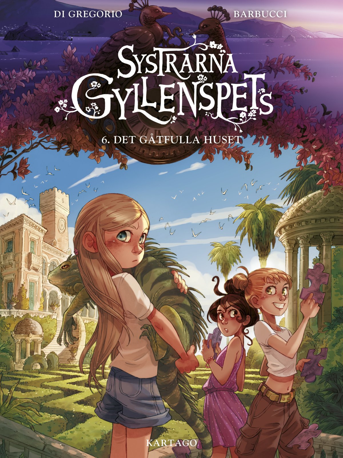 Systrarna Gyllenspets 6 - Det gåtfulla huset - Ungdom - Grand Ocean AB